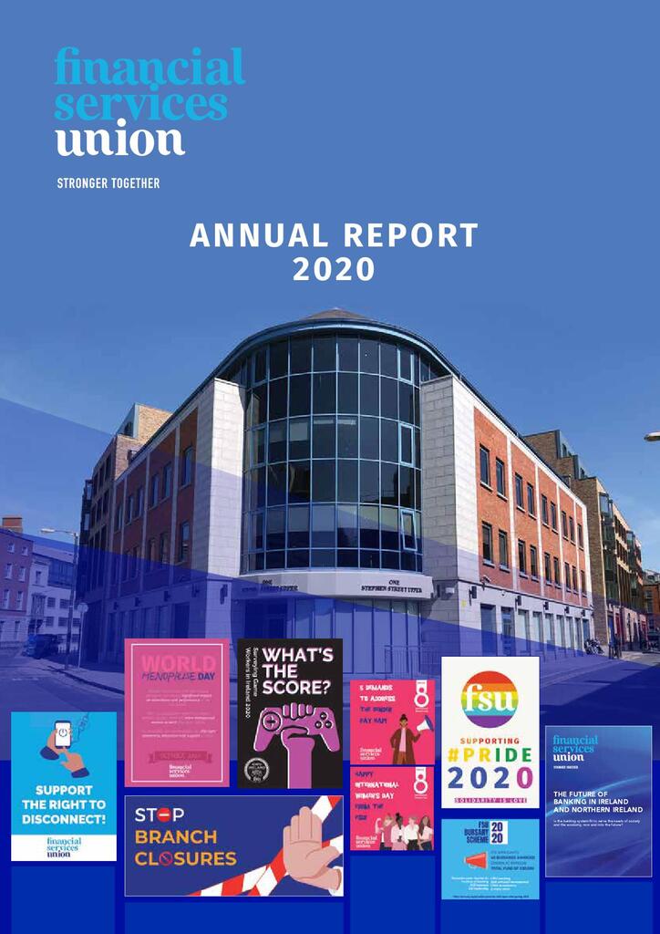 Financial Services Union Annual Report 2020 | Financial Services Union
