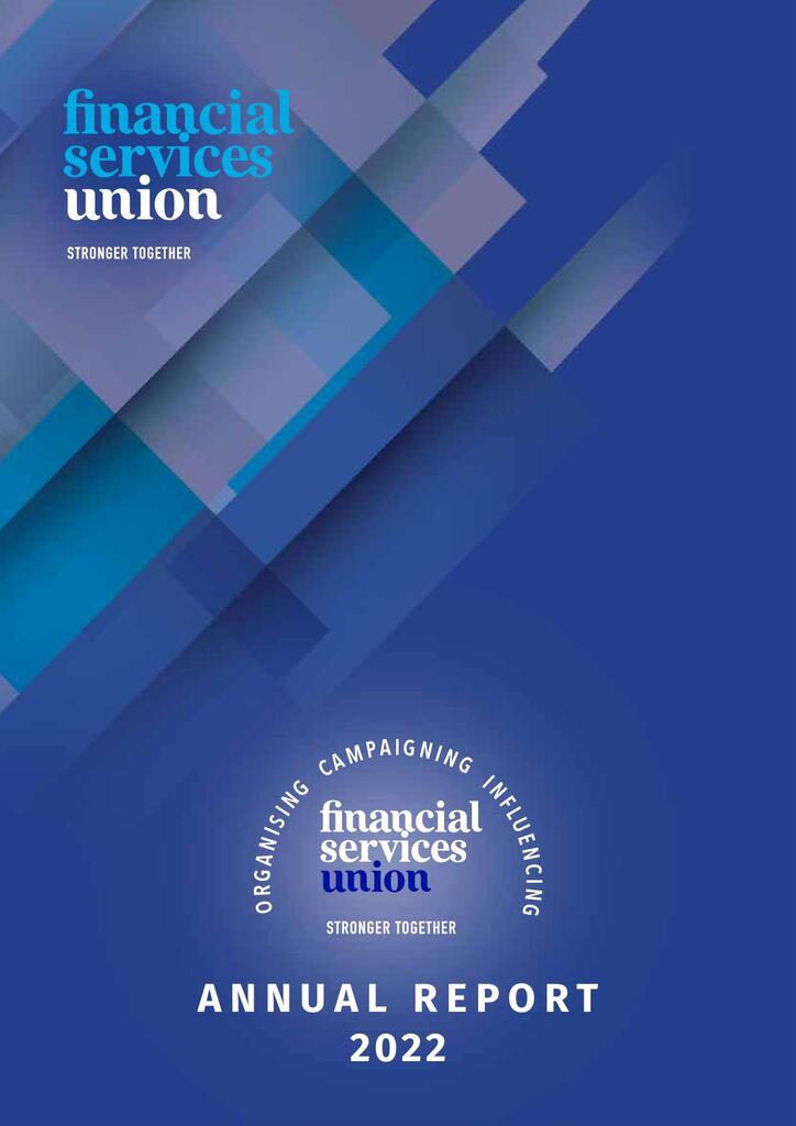 Financial Services Union Annual Report 2022 | Financial Services Union